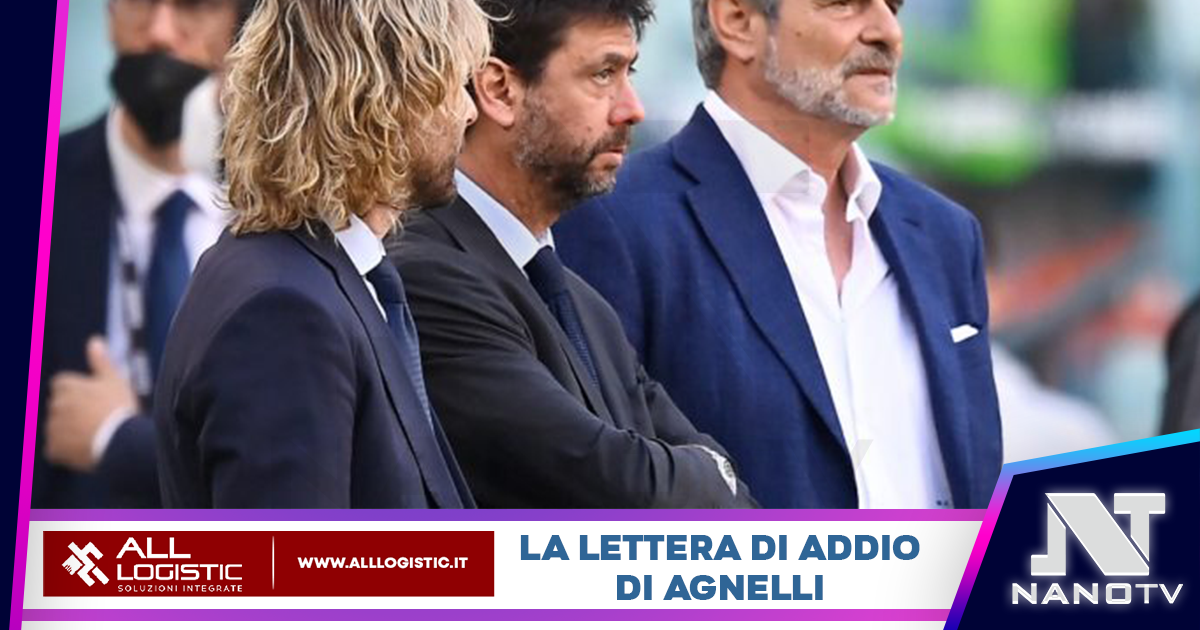La lettera di addio di Agnelli: ''Continuerò a immaginare e a lavorare ...