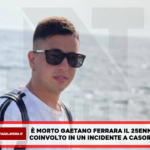 È morto Gaetano Ferrara il 25enne coinvolto in un incidente a Casoria ...