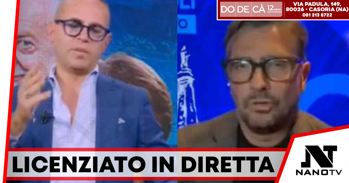 Scossa in diretta su Sportitalia: Criscitiello licenzia Parlato senza ...